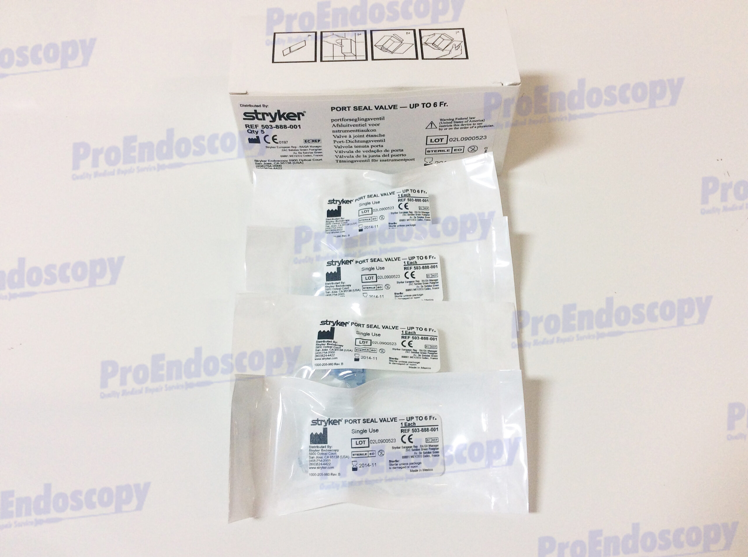Stryker 503-888-001 Port Seal Valve-Up to 6 Fr. (4 Units) – ProEndoscopy
